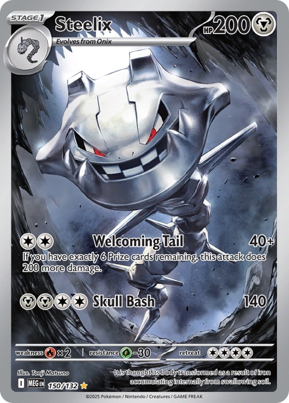 Pokémon TCG:Steelix #150 Pokemon Mega Evolution | sklep LofiCards.pl